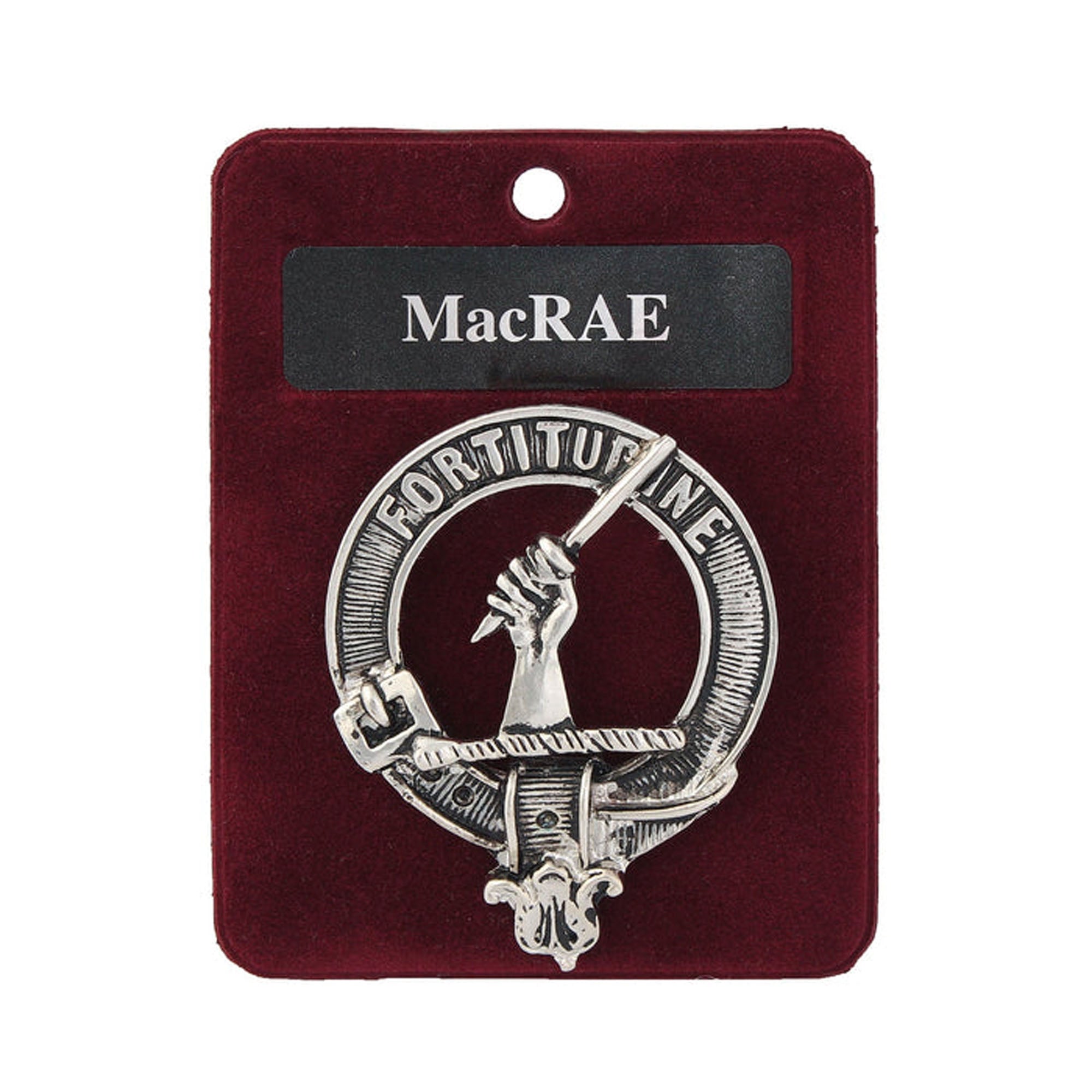 Clan Crest Badge Macrae – Tartan Weaving Mill