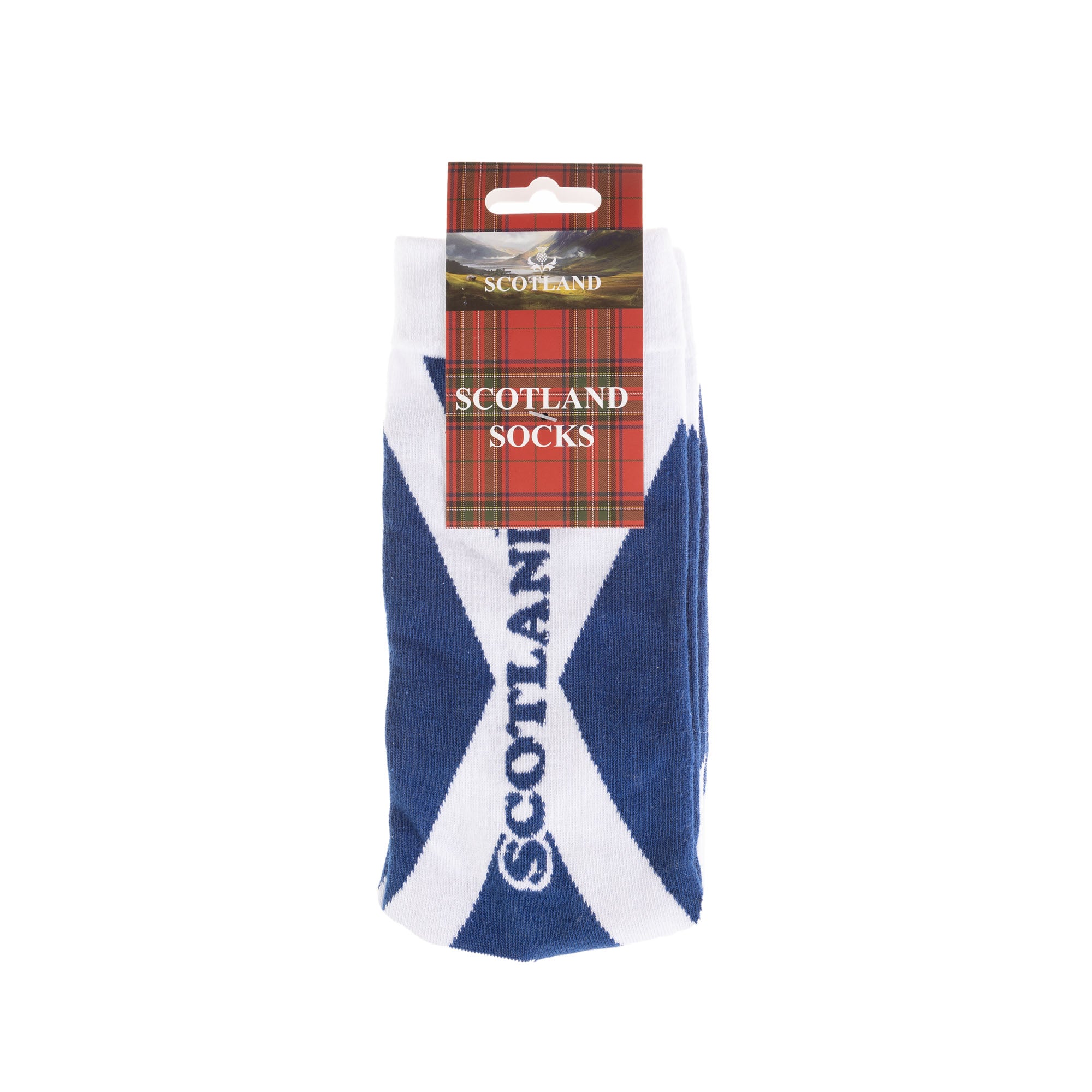 Socks - Scotland Flag – Tartan Weaving Mill