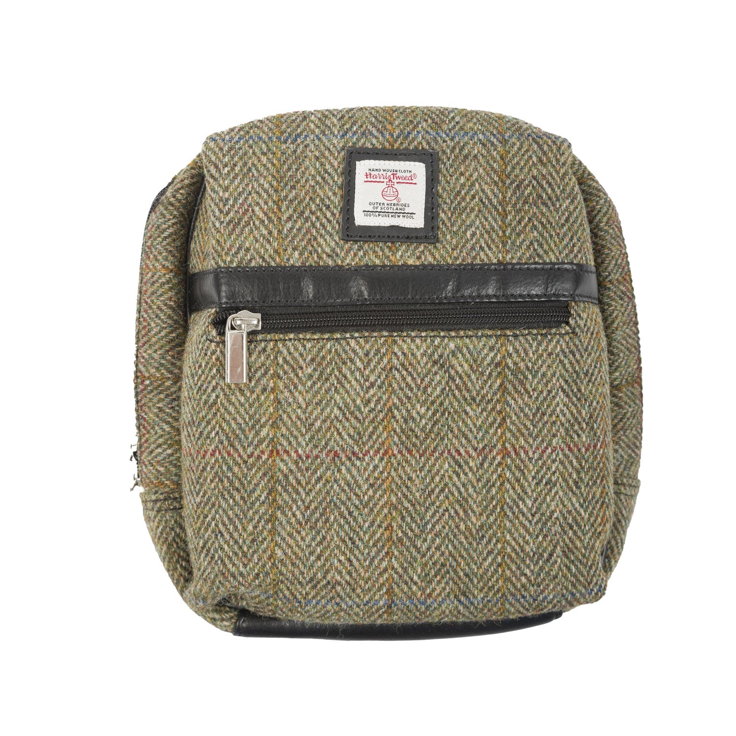 Ht Leather Small Backpack Lt Brown Check / Black – Tartan Weaving Mill