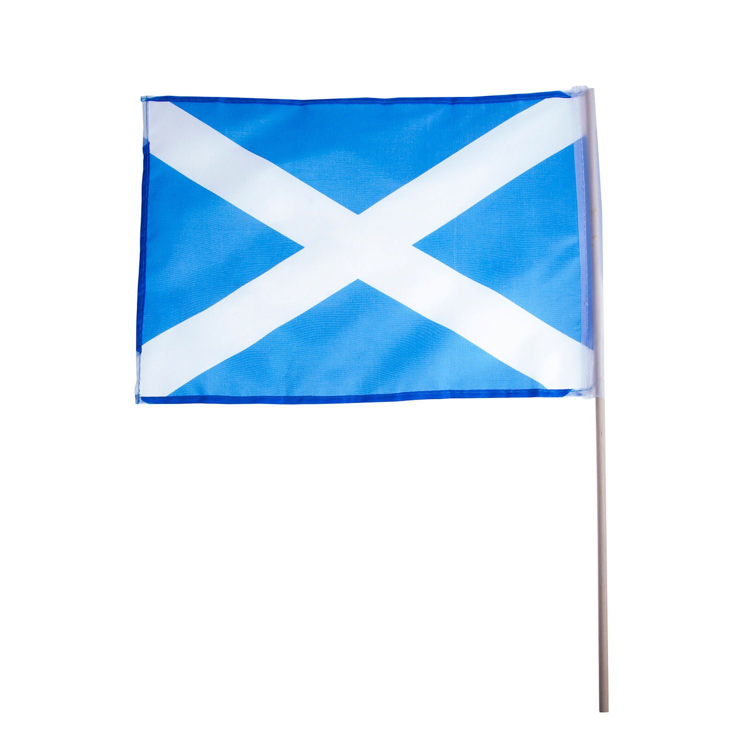 Saltire Stick Flag 12" By 8" – Tartan Weaving Mill