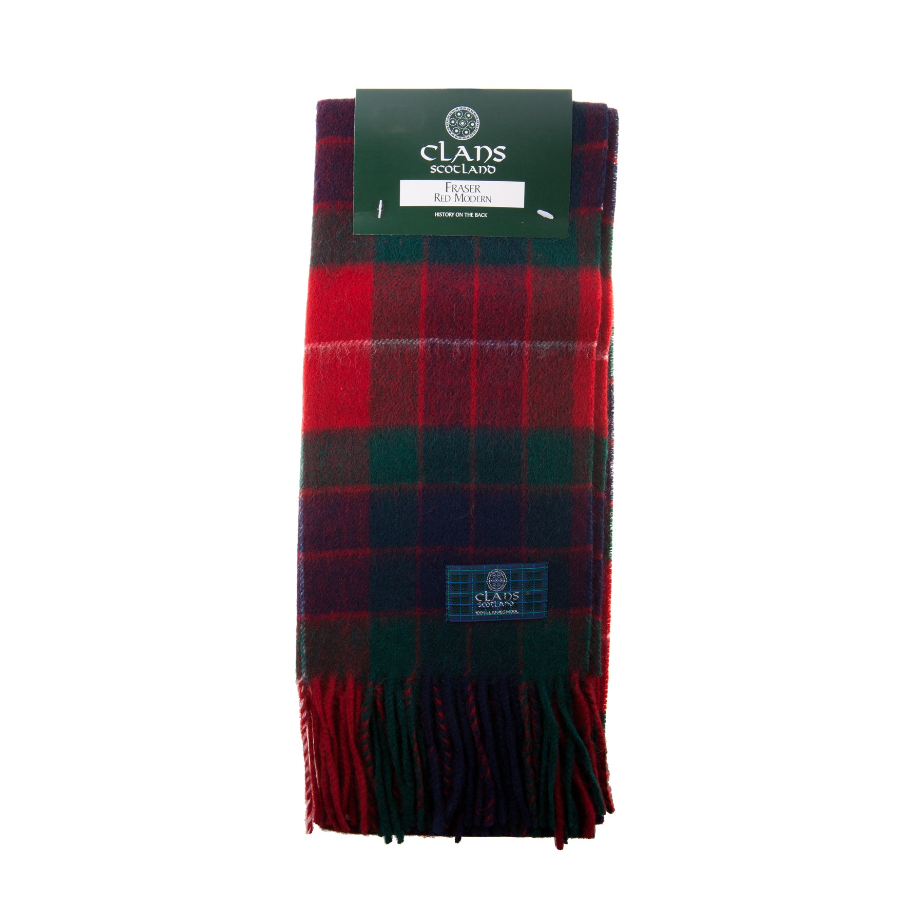Lambswool Scottish Tartan Clan Scarf Fraser Red – Tartan Weaving Mill