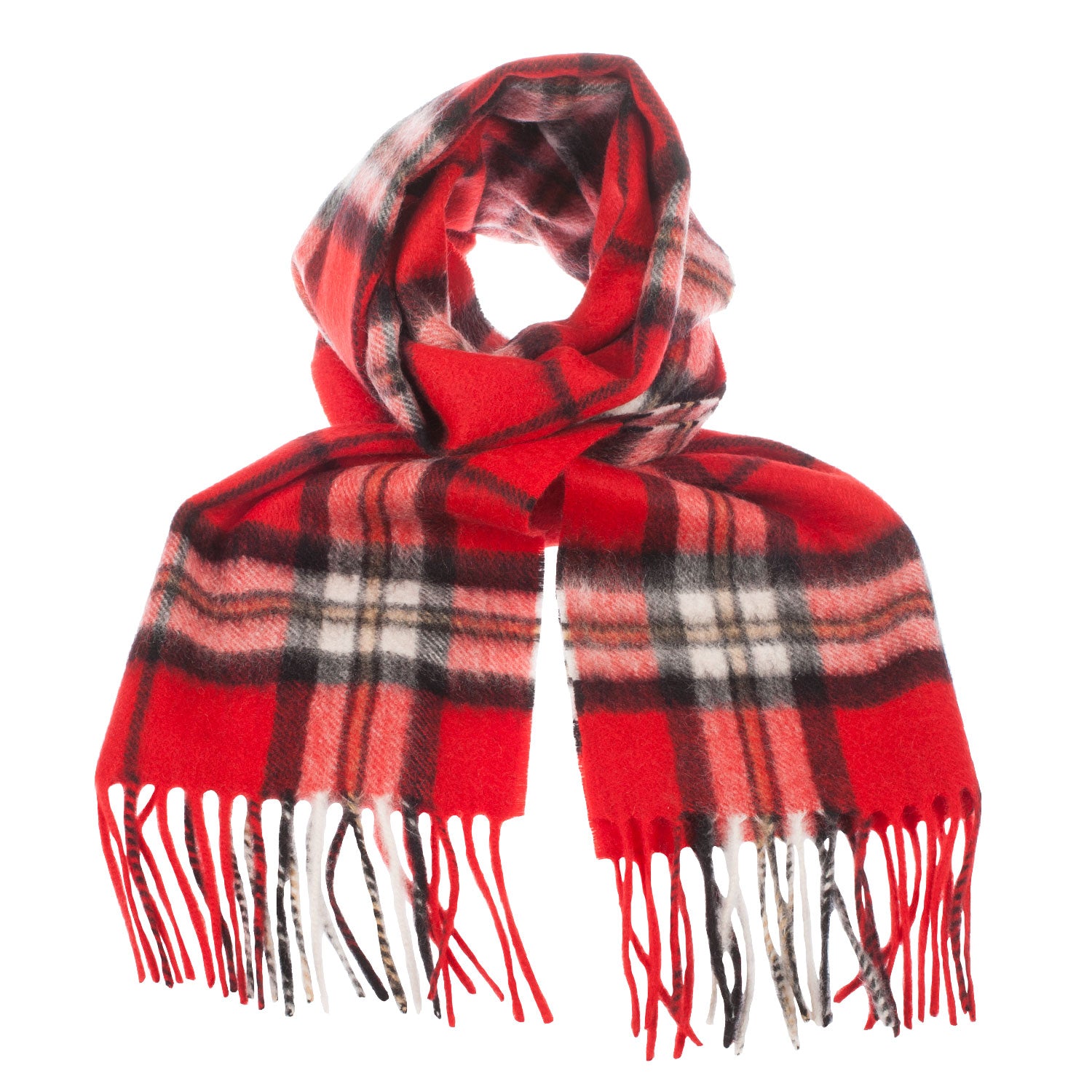 Edinburgh Cashmere Scarf Thomson Red – Tartan Weaving Mill