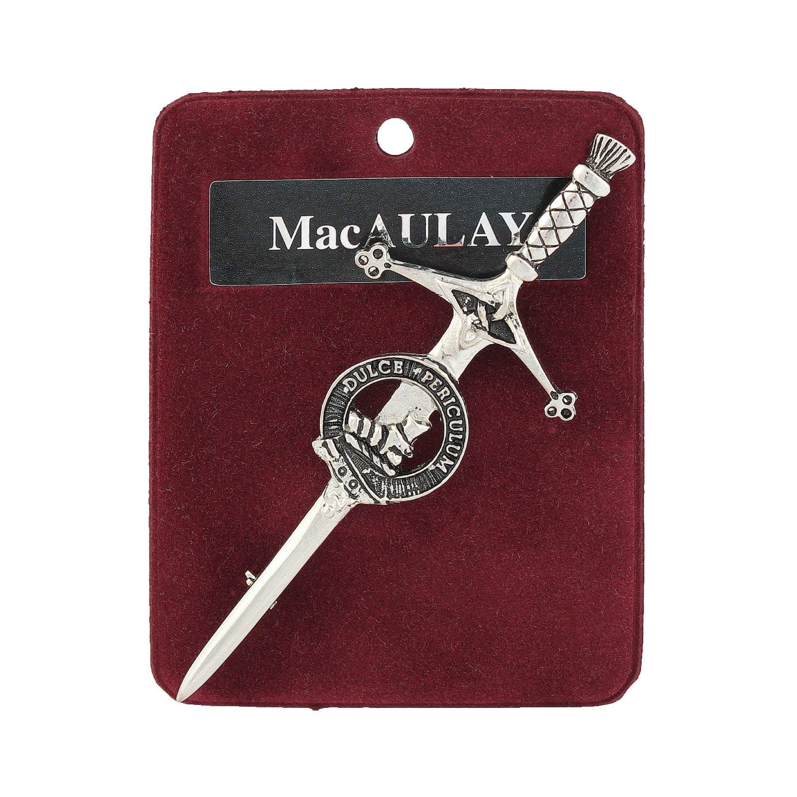 Art Pewter Kilt Pin Macaulay – Tartan Weaving Mill